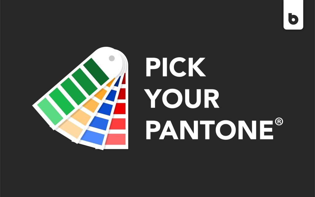 Pick Your Pantone Blackwood Creative