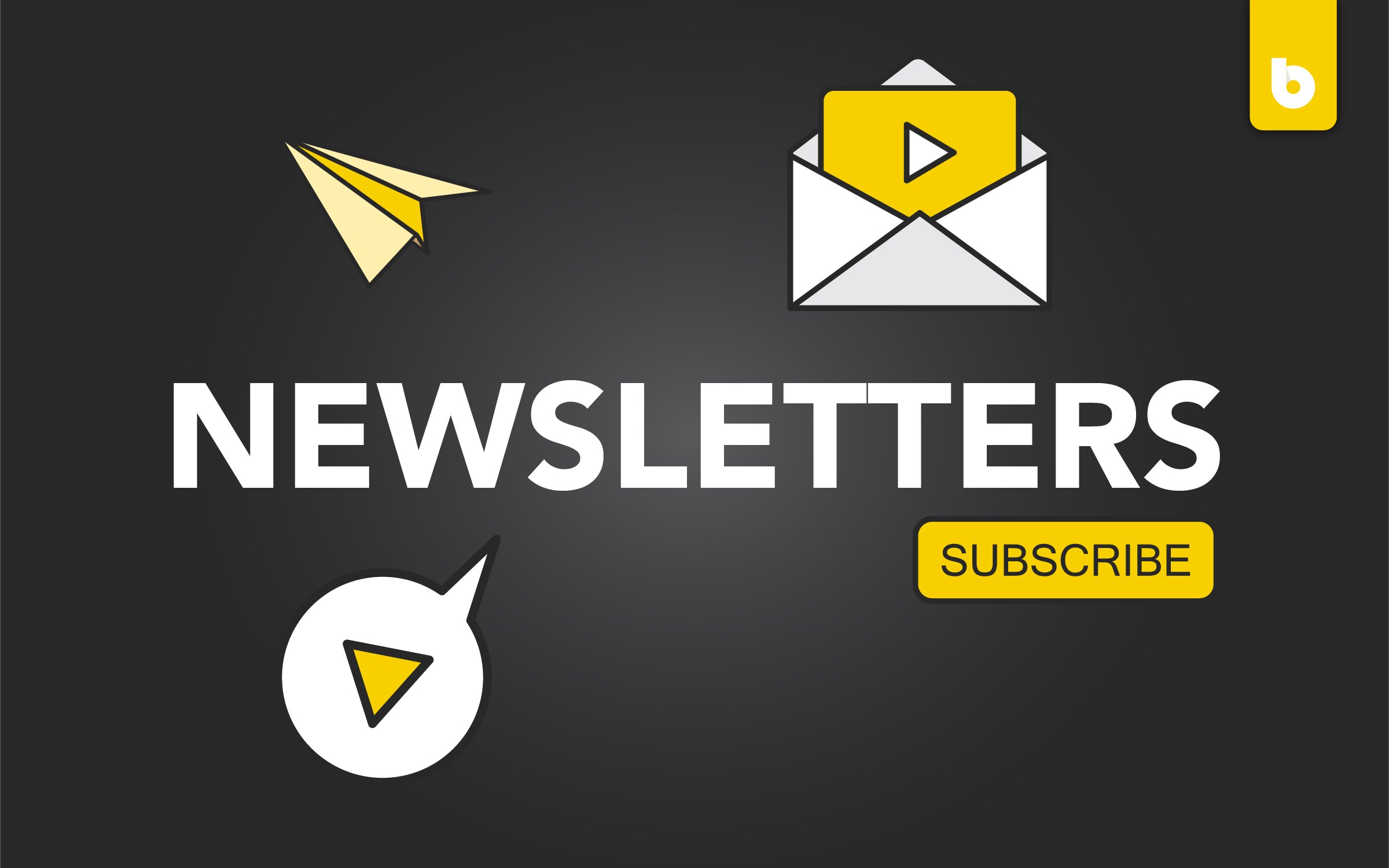 Newsletters cover graphic | Blackwood Creative